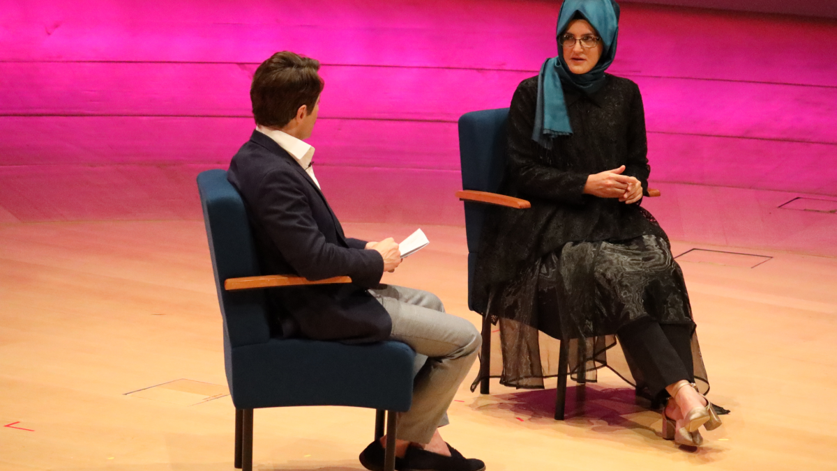 Hatice Cengiz in Conversation with Thor Halvorssen - Oslo Freedom Forum